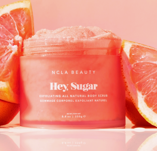 NCLA Beauty Hey, Sugar All Natural Body Scrub - Pink Grapefruit ...